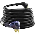 Amazon.com: Conntek 50 Amp 45 ft RV/Generator Cord with Reverse Polarity Indicator, Heavy Duty 6 ...