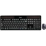 Amazon.com: Logitech MK750 Wireless Solar Keyboard & Marathon Mouse ...