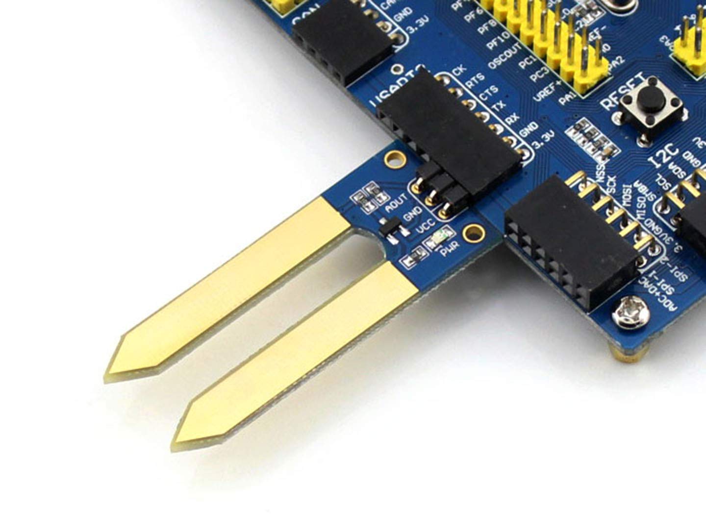 Waveshare Soil Moisture Sensor Module Detector Soil Hygrometer ...