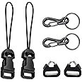 Amazon.com: Quick Release Camera Strap QD Loops Clips Connector Buckles ...