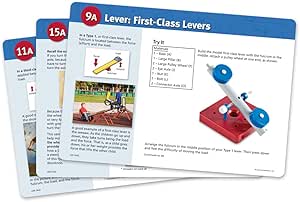 Amazon.com: Learning Resources Simple Machines Activity Cards Set ...