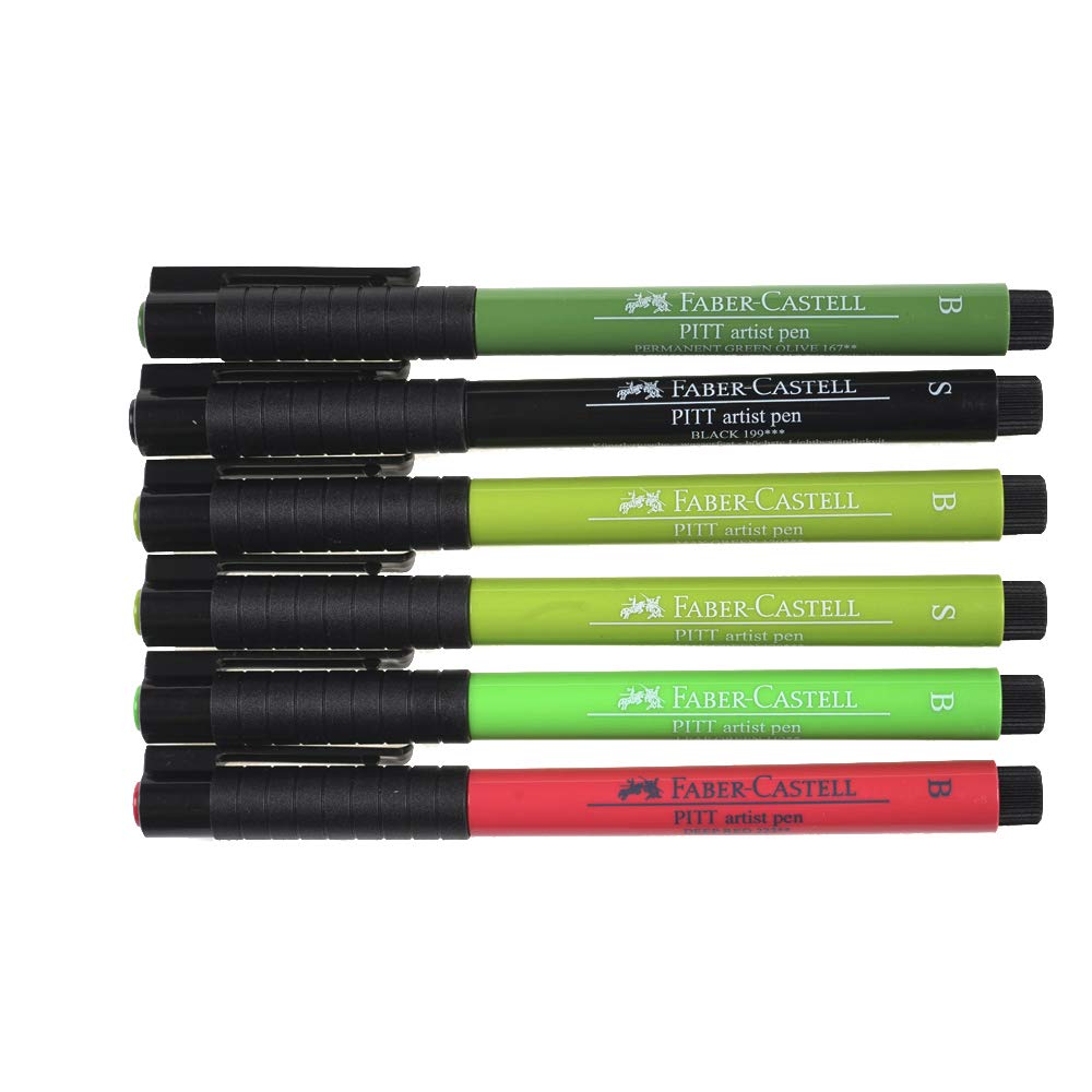 Mua Faber-Castell Pitt Artist Pen Hand Lettering Set - 6 Modern ...