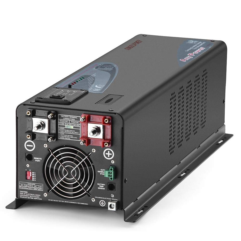 Mua 6000W 24 Vdc Inverter Charger,Peak 18000w,240 Vac Input, 120V/240V ...