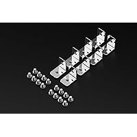 Amazon.com: GuineaLoft™ L4 Bracket Set - 4-Hole L-Shaped Bracket Set w ...