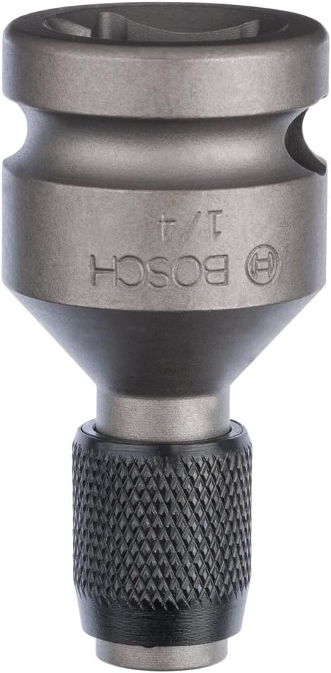 Bosch 2608551110 Adapter-1/2 Square to 1/4” hex: Amazon.co.uk: DIY & Tools