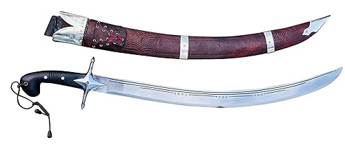 EGKH-25 Inches Traditional Nepal Rana talwar Sword-Large Viking Hand ...