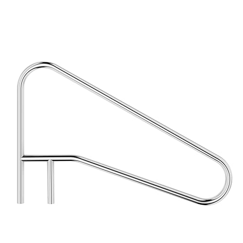 KUAFU Pool Handrail Grab Rail, Swimming Pool Bend Handle Stair Rail for ...