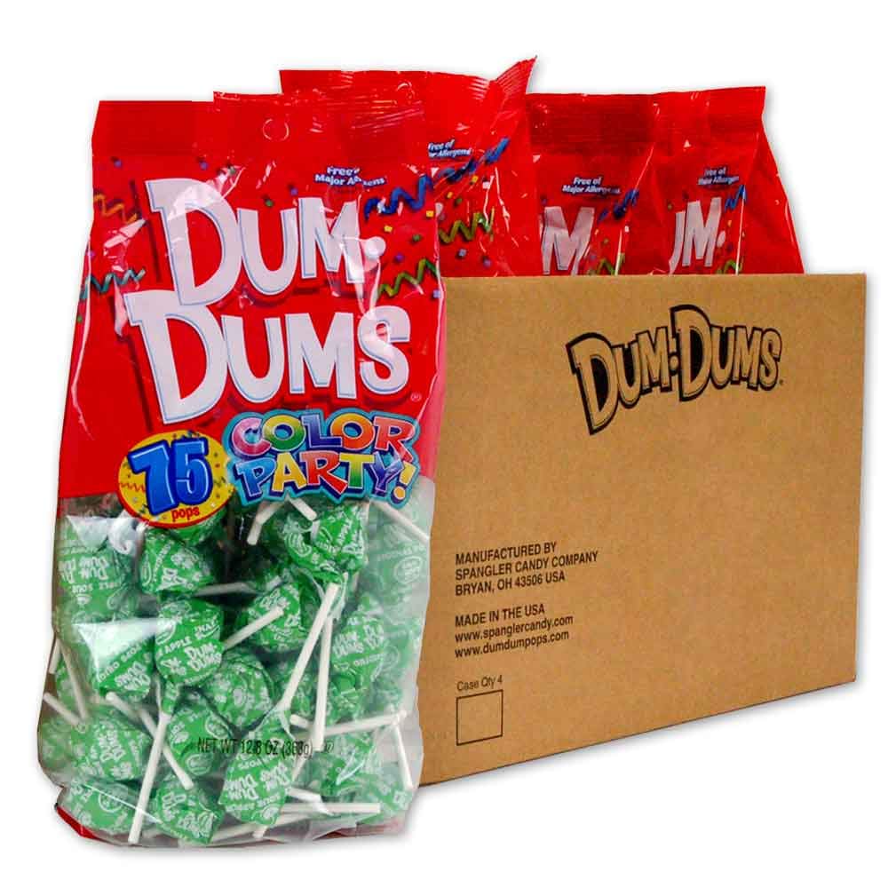 Amazon.com : Dum Dums Red Strawberry 4-75 count bags : Grocery ...