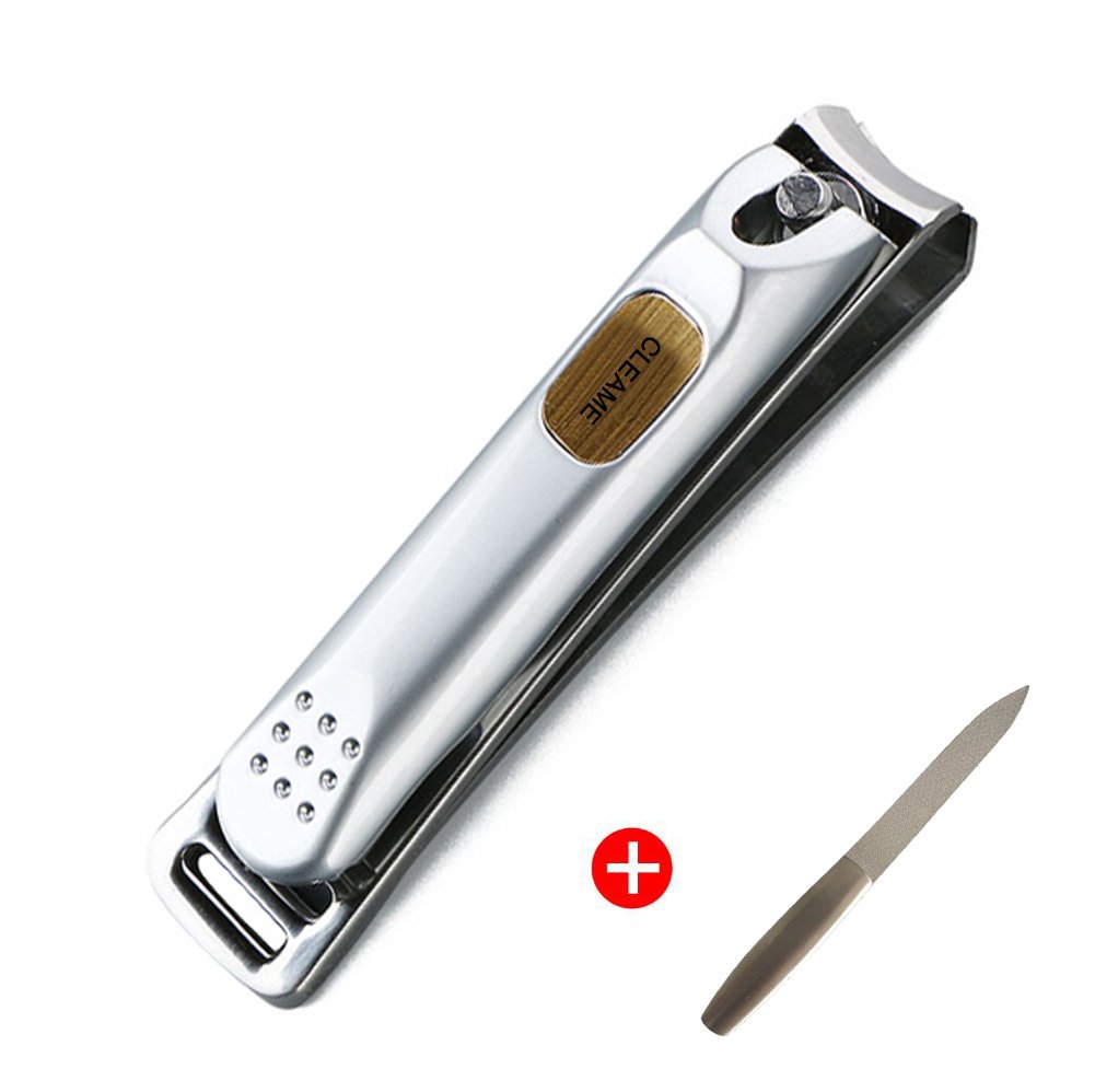 Buy Sharpest Nail Clippers CLEAME 8CM Nippers For Thick Fingernail and ...