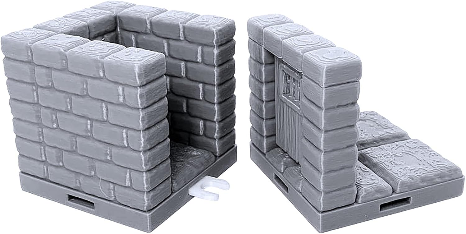 Locking Dungeon Tiles – Prison Pit, Paintable 3D Printed Tabletop Role ...