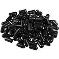 Amazon.com: uxcell 100pcs Rubber End Caps 6mm(1/4-inch) ID Vinyl Round ...