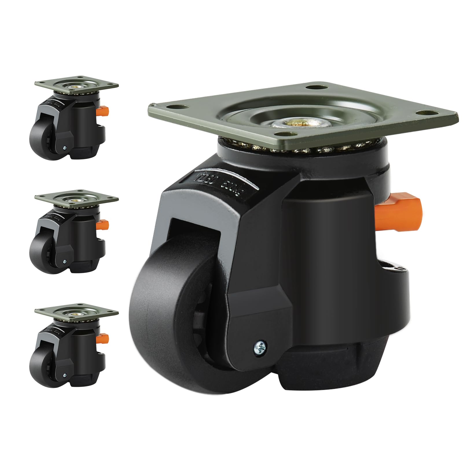 Mua VEVOR Leveling Casters Set of 4, 2.5" Heavy Duty with Upgraded ...