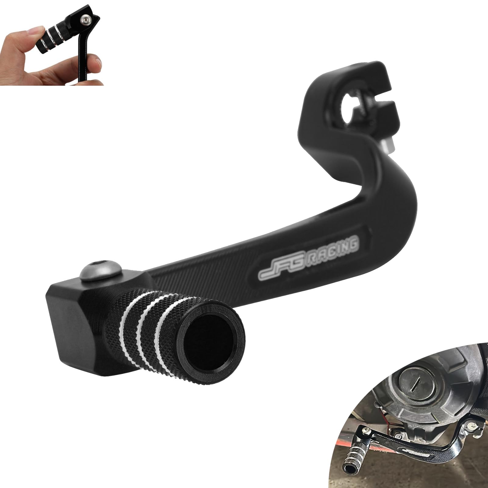 JFG RACING Dirt Bike Shifter for KLX110 KLX110L,Folding Motorcycle Gear ...