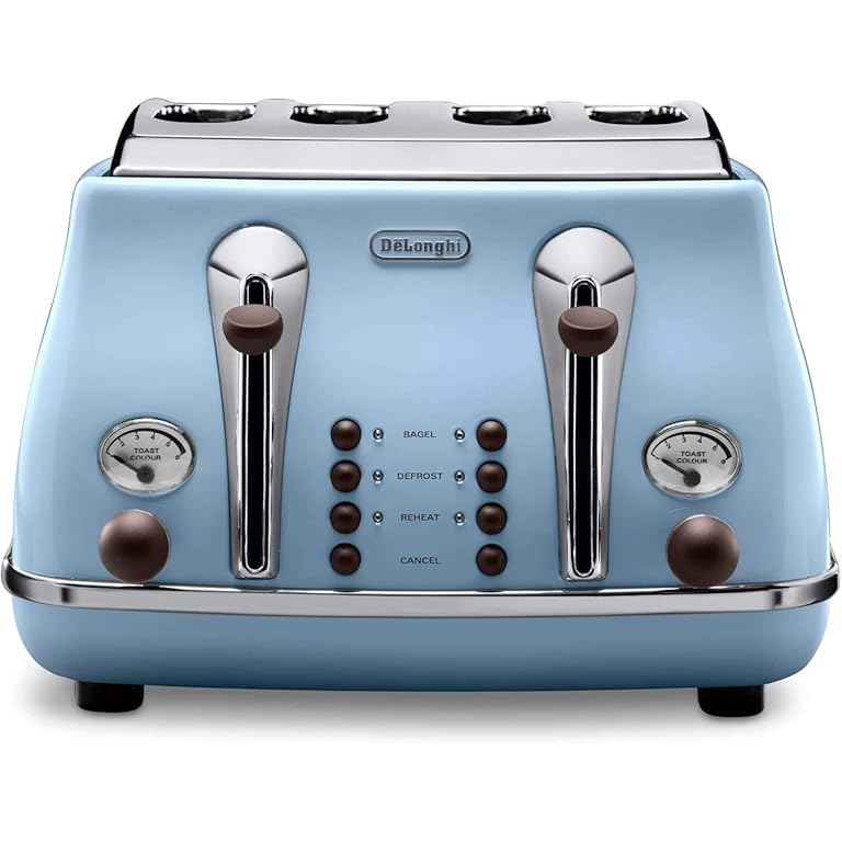 De'Longhi Vintage Icona Espresso Machine - Duck Egg Blue