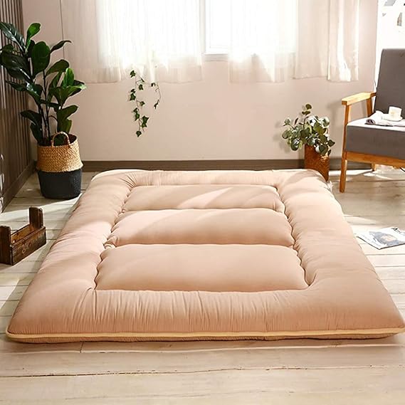 HTST Engrosada 10 cm colchón de futón japonés, Tatami colchón Plegable ...