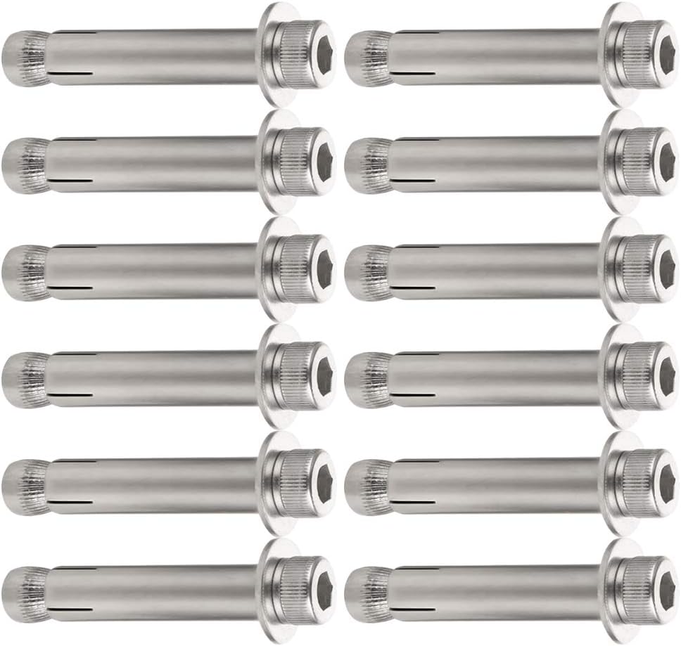 KINDOYO Expanding Bolts – Heavy Duty Fixing Anchors Expansion Sleeve ...