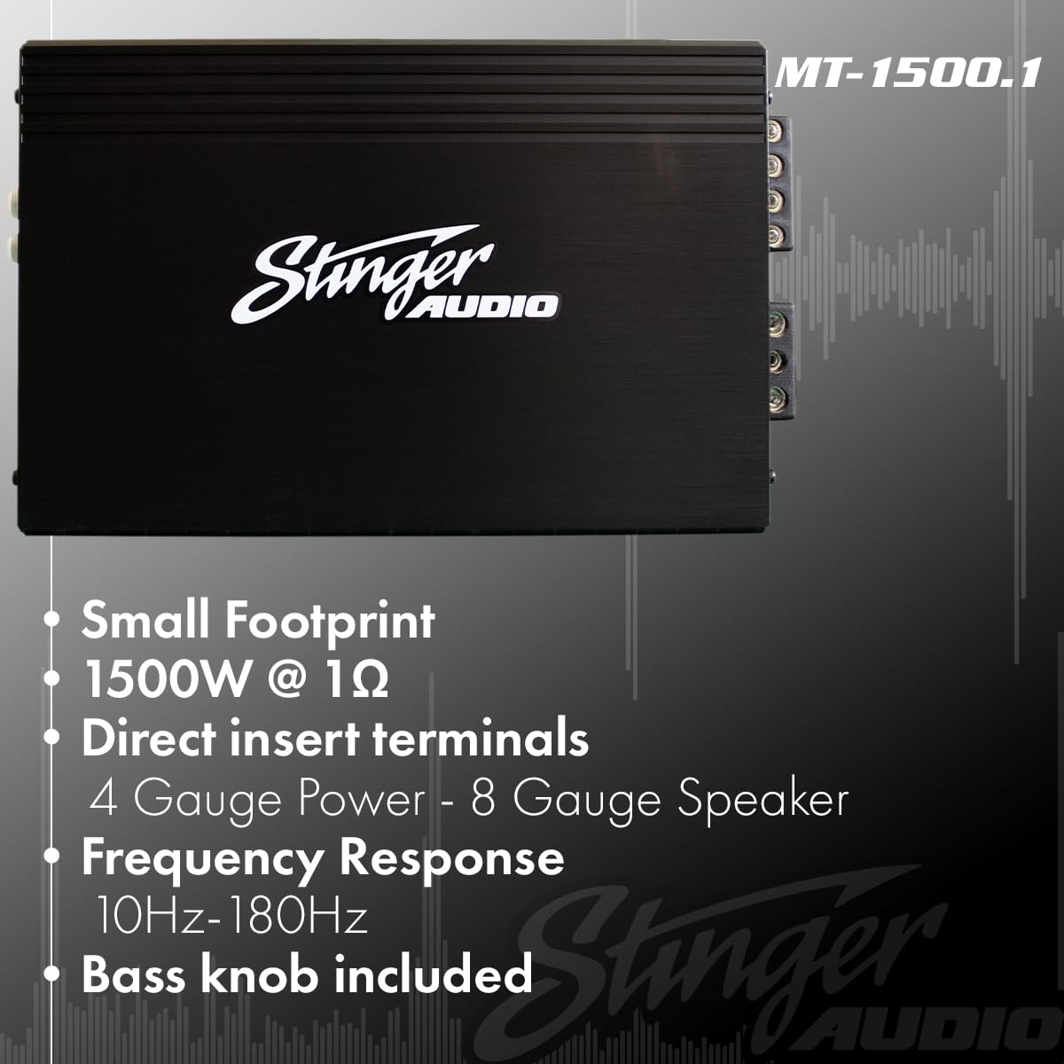 Mua STINGER Audio MT15001 Monoblock 1500 Watt RMS Car Audio Subwoofer ...