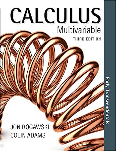 Calculus Early Transcendentals MultiVariable (3rd Edition) Solutions ...