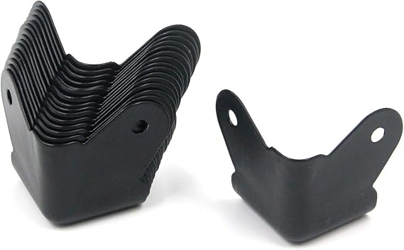 Geesatis 16 pcs Speaker Cabinet Corner Protectors Rounded Metal Corner ...