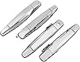 Amazon.com: Exterior Chrome Door Handle 4Pcs Front Rear Driver ...