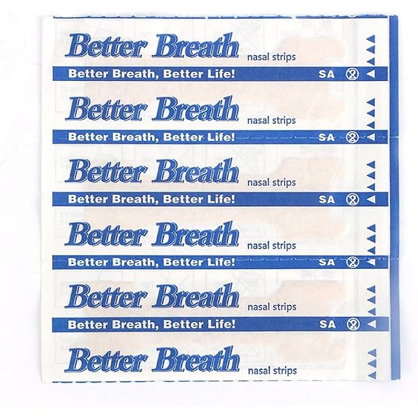 Nasal Strips For Breathing 100 Count Invisible And Transparent Nasal ...