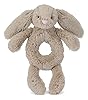 Jellycat Bashful Beige Bunny Stuffed Animal Ring Rattle, 7 inches - Bunnies & Rabbits Plush ...