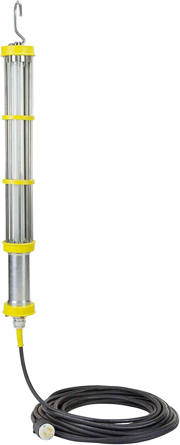 Explosion Proof Aluminum LED Drop Light - 15W 2ft. LEDs - Class I Div ...