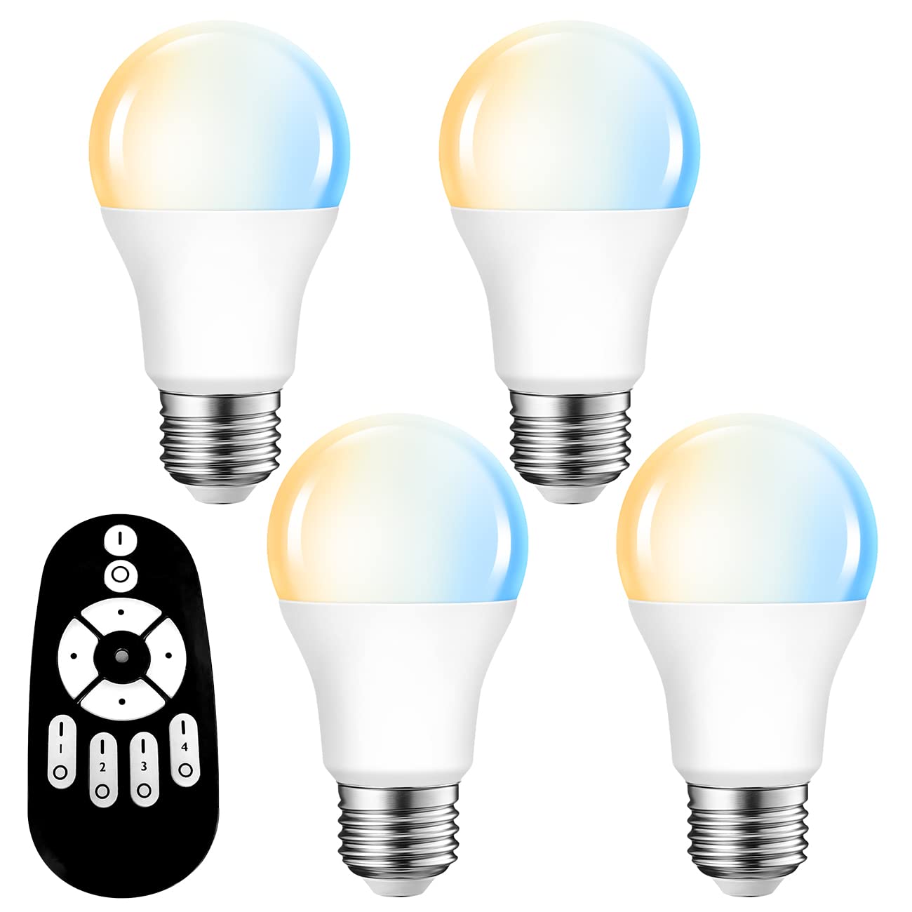 Mua ANWIO LED Bulb, Set of 4, Power Consumption, 8.3W (60W Equivalent ...