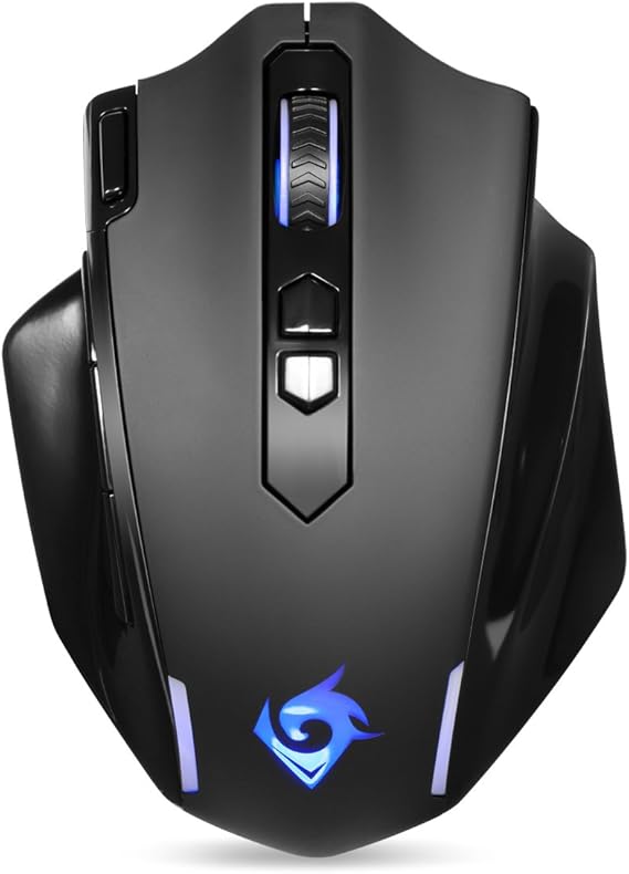 EagleTec MG001 2.4GHz Wireless 9-Button Gaming Mouse With Adjustable ...