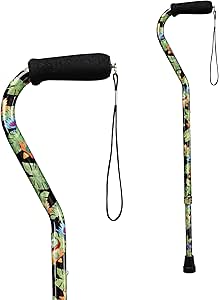 Amazon.com: Carex Health Brands Designer Offset Cane, Bahama, 1 Count ...