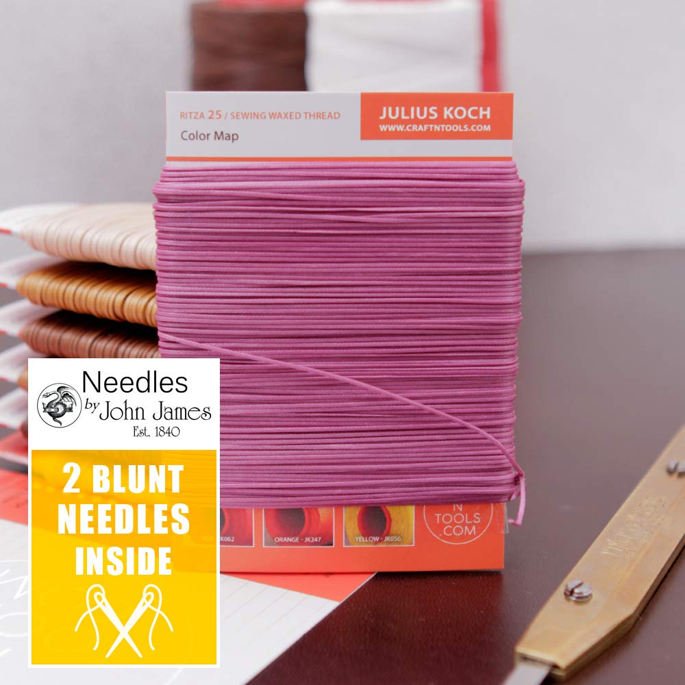 Amazon.com: Bishop 0.8mm Ritza 25 Tiger Thread for Leather Craft ...