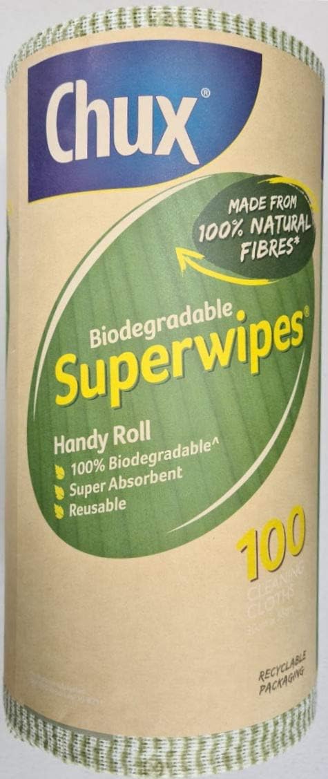 Chux Biodegradable Wipes SuperWipes - 100 Wipes: Amazon.com.au: Kitchen