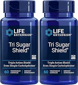 Amazon.com: Tri Sugar Shield, 60 Vcaps (Pack of 2) : Health & Household