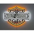 Amazon.com: harley Metal Led Wall Sign (NOT Wood or MDF), Lighted ...
