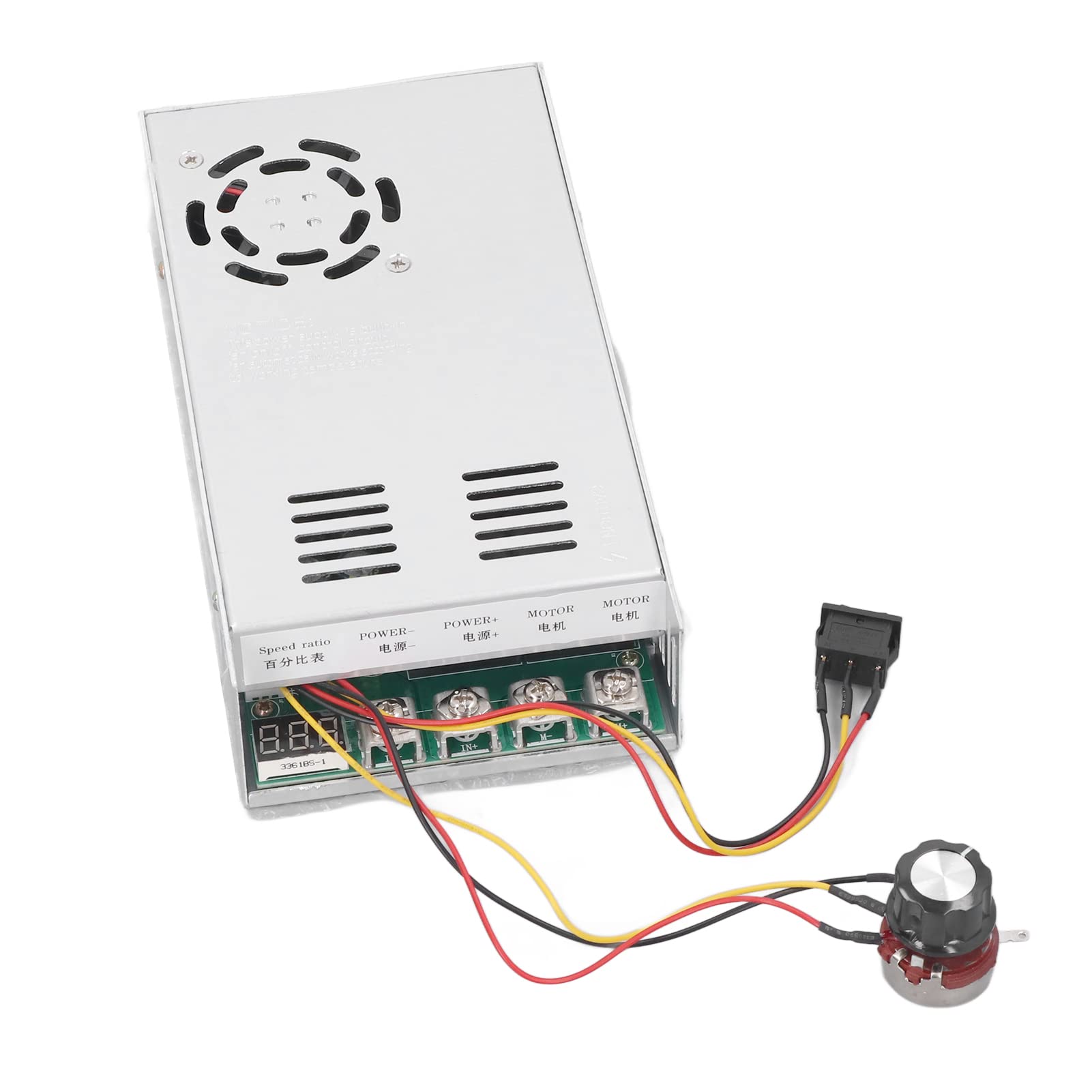 CUEI DC Motor Speed Controller, 200A Peak Current Bidirectional CW CCW ...