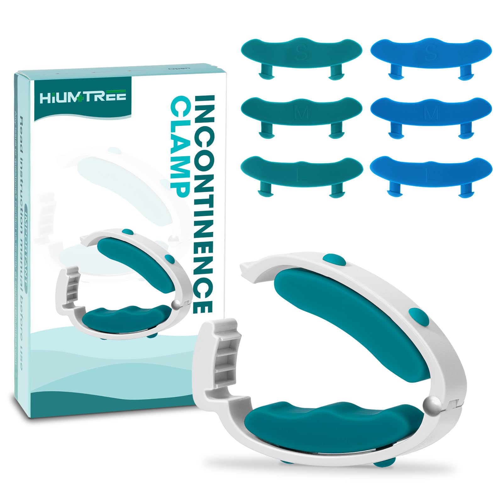 Incontinence Clamp, Penile Clamp for Incontinence, 3 Adjustable Sizes ...