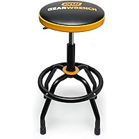Amazon.com: JEGS Hydraulic Shop Stool with Backrest - Adjustable Height ...