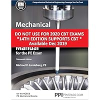 PPI Mechanical Engineering Reference Manual for the PE Exam, 13th Edition (Hardcover ...