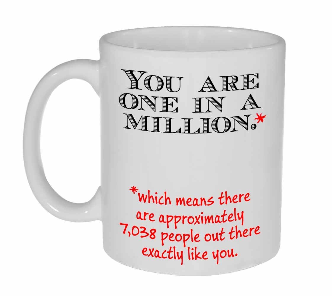 Amazon.com: One in a Million Coffee or Tea Mug: Handmade