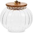 Amazon.com: Cabilock Glass Jar with Lid Glass Coffee Nuts Canister ...