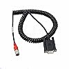 Data Collector Coiled Cable for Nikon DTM NPL-322 Total Station Hirose ...