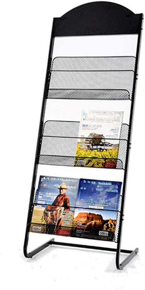 PIJN Magazine Rack Floor Magazine Rack Layers Mobile Data Display ...
