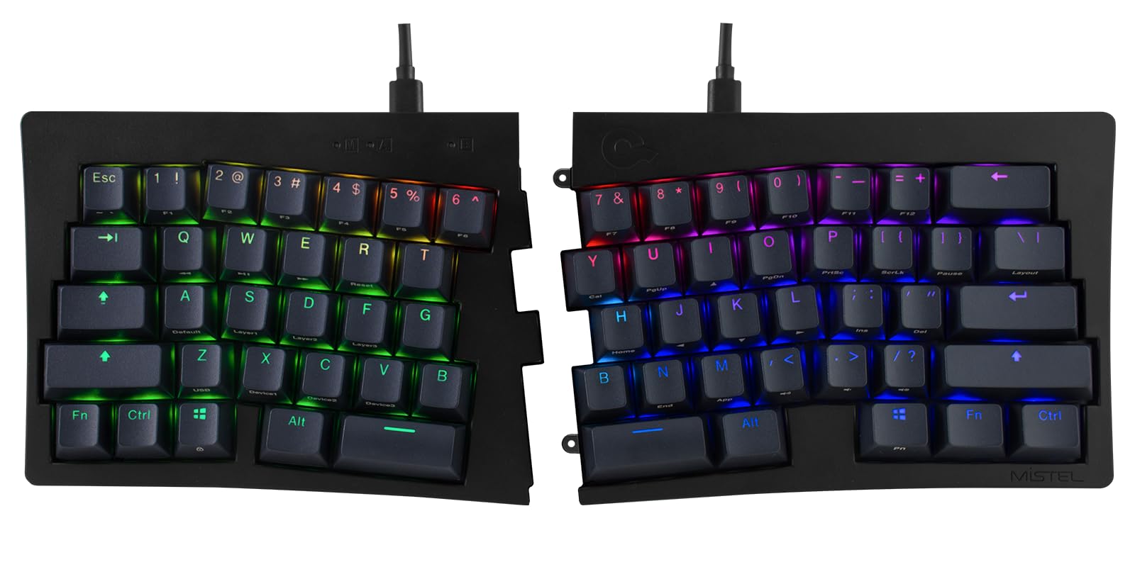 Mua MD600 Alpha BT RGB Black TKL Ergonomic Mechanical Keyboard, 60% ...