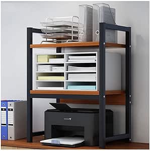 ZFFSC Imprimir Rack Oficina de Escritorio Copiar documento Estante de ...