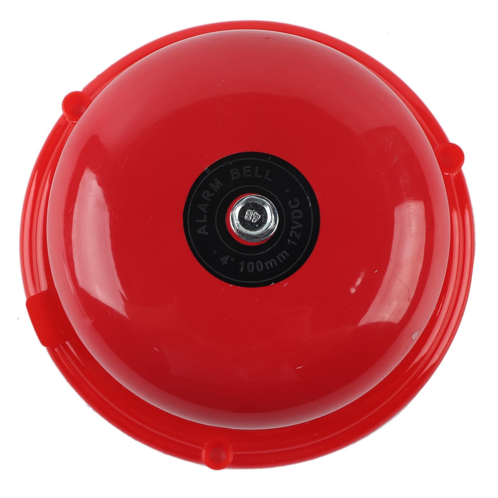Fire Alarm Bell,12V Dc Bell 4 Inches Metal Fire Control, 100Db Internal ...
