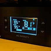 Amazon.com: AC Infinity AIRPLATE S7, Quiet Cooling Fan System 12" with ...