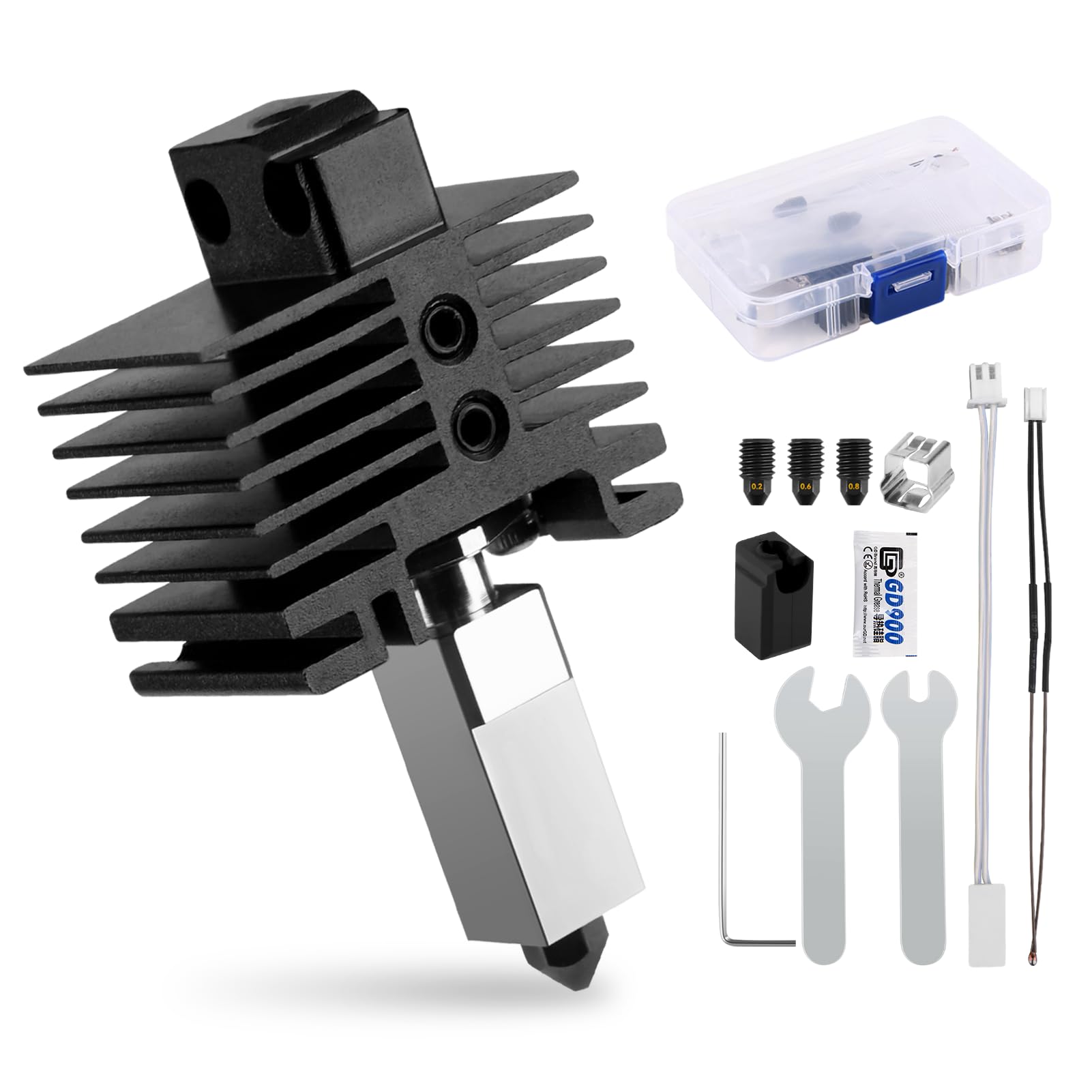 Upgrade X1/X1C Hotend Kit Print Head for Bambu Lab X1 Carbon 3D Printer ...