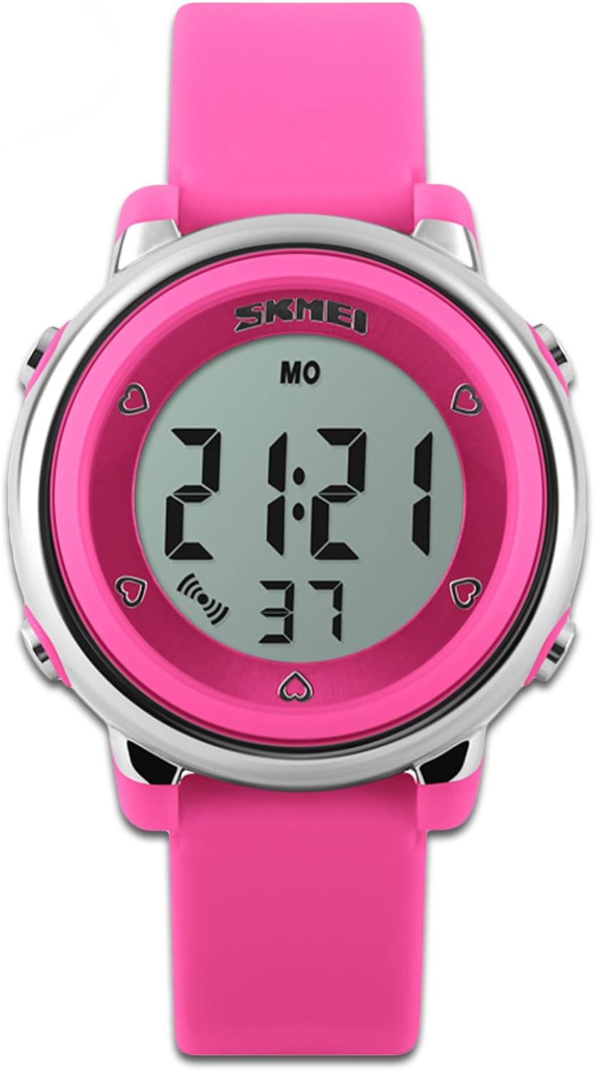 Children's Watches Sport Watch Red Stopwatch Function LED Backlight ...