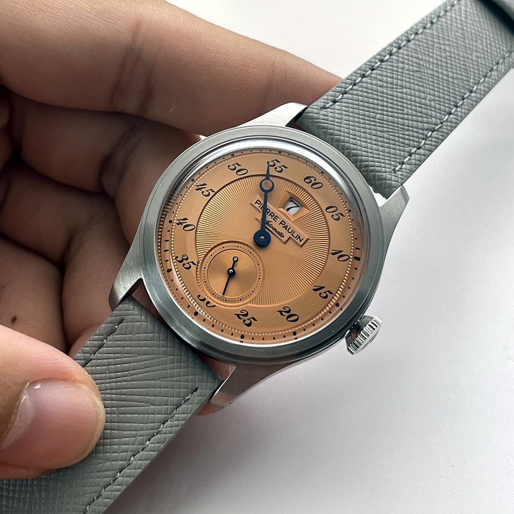 Mua Grmontre New Pierre Paulin Jumping Hour Men Watch Automatic Seagull ST17 Mechanical Watch ...