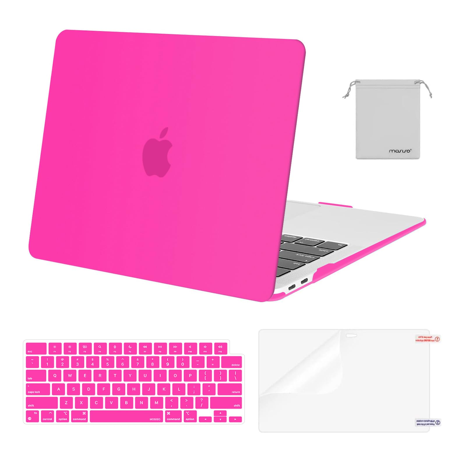 MOSISO Compatible with MacBook Air 13 inch Case 2022, 2021-2018 Release ...